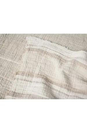 COYUCHI Topanga Organic Cotton Matelassé Blanket
