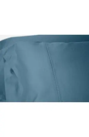 COYUCHI Classic Organic Cotton Sateen Pillowcases - Cerulean