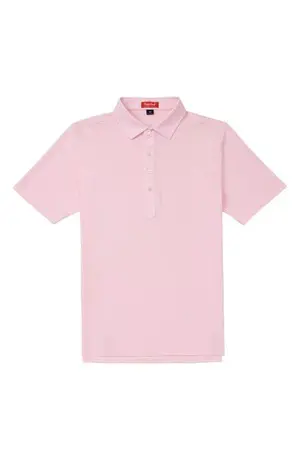 SUGARLOAF SOCIAL CLUB Solid Piqué Performance Golf Polo