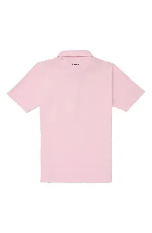 SUGARLOAF SOCIAL CLUB Solid Piqué Performance Golf Polo