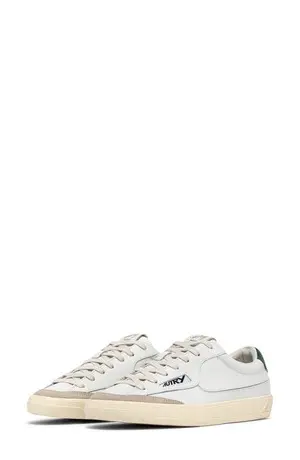 AUTRY Windscape Low Leather Sneaker White/amazon