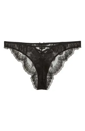 FLEUR DU MAL Mila Cheeky Briefs - Black