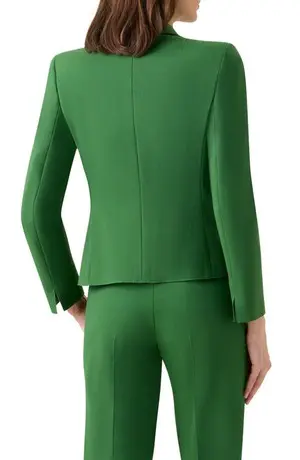Akris Fitted Signature Jersey Blazer