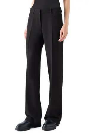 Akris Virgin Wool Tricotine Pants