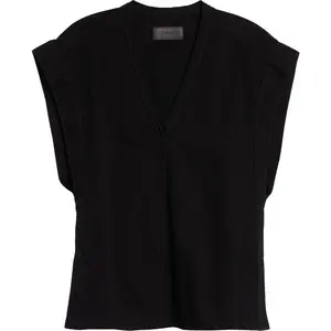 LEMAIRE Cotton Denim Vest - Black