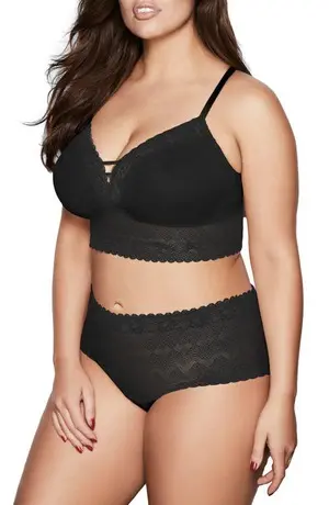 Ashley Graham Lace Thong