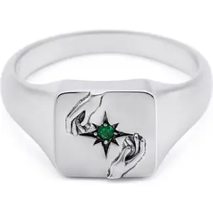 SERGE DENIMES Oracle Ring - Silver