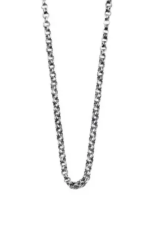 SERGE DENIMES Maille Chain Necklace - Silver