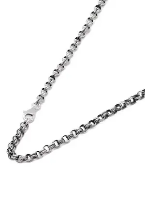 SERGE DENIMES Sterling Maille Chain Necklace