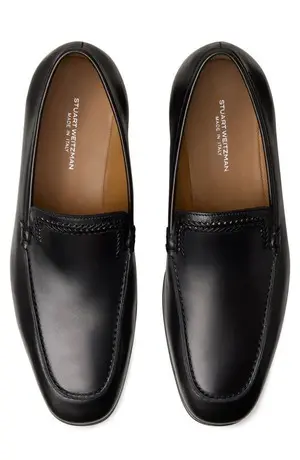 STUART WEITZMAN Dalton Loafer - Black
