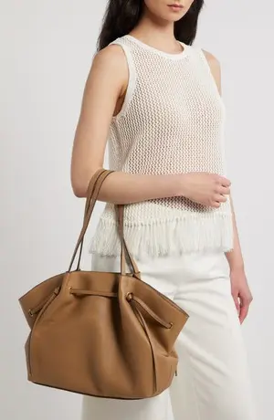 Mango Romina Faux Leather Shoulder Bag