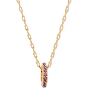 BROOK & YORK Gabby Birthstone Necklace - Gold/jun
