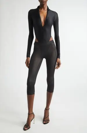 LAQUAN SMITH Solid Capris