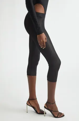 LAQUAN SMITH Solid Capris