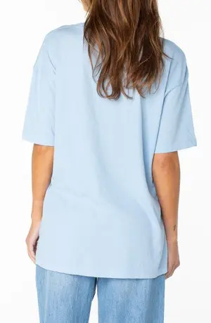 Roxy Classic Scene Oversize Cotton Graphic T-shirt