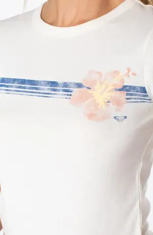 Roxy Swell Seekers '90s Graphic Baby Tee