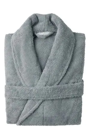 COYUCHI Cloud Loom Organic Cotton Robe - Fossil