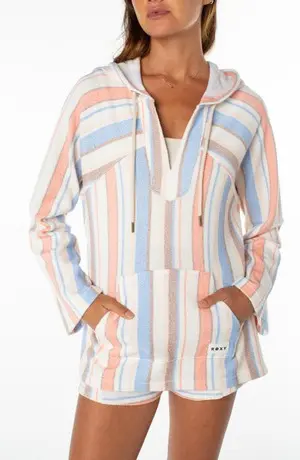 Roxy Wild & Free Stripe Shorts - Dew