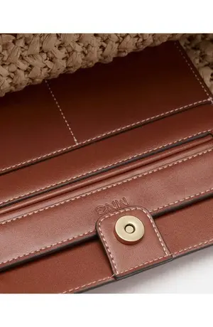 Mango Paros Straw Tote