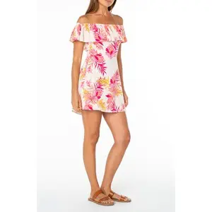 Roxy Clear Sky Off The Shoulder Mini Sundress