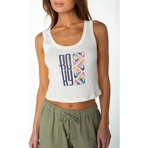 Roxy Oceanview Crop Rib Tank