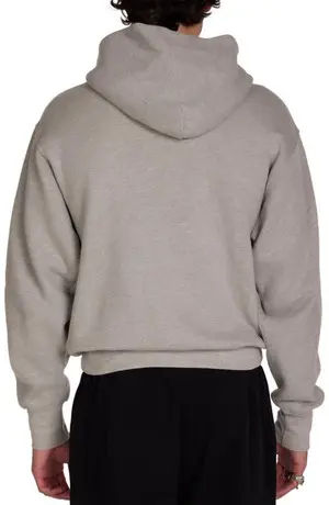 LES TIEN Heavyweight Cropped Zip Hoodie