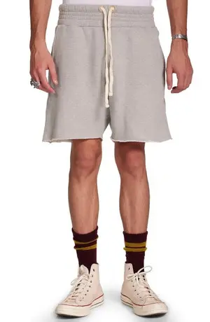 LES TIEN Heavyweight Yacht Shorts - Heather Grey