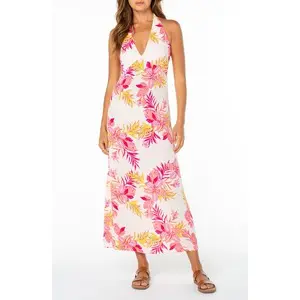 Roxy Beach Day Floral Halter Maxi Dress