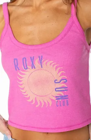 Roxy Sun Club Wanderer Cropped Tank