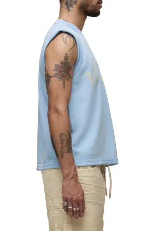 Hudson Jeans Leo Cut Off Logo Graphic T-shirt