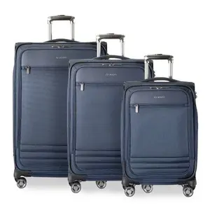 RICARDO BEVERLY HILLS Ricardo Beverly Hills Ashbury Softside Expandable 3-Piece Luggage Set Navy