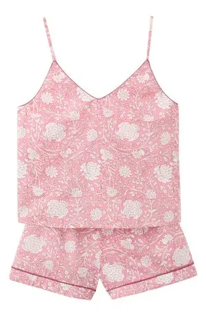 Mango Floral Print Cotton Short Pajamas