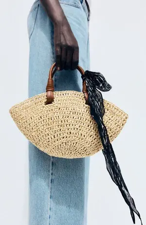 Mango Basket Shoulder Bag