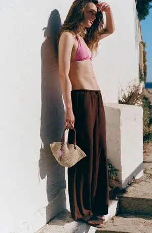 Mango Basket Shoulder Bag