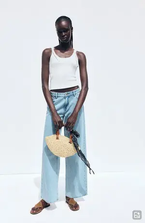 Mango Basket Shoulder Bag