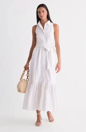 Vineyard Vines Vanessa Eyelet Shirtdress