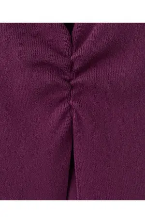 Mango Gathered Detail Knit Tank