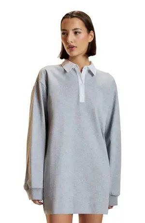 Cynthia Rowley Rugby Mini Dress - Gray