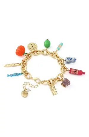 Betsey Johnson Charcuterie Flex Bracelet