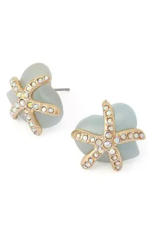 Betsey Johnson Sea Star Stud Earrings