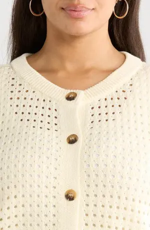 SUGARLIPS Deffy Cotton Cardigan