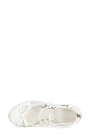 AZALEA WANG Sprout Platform Ankle Strap Pump