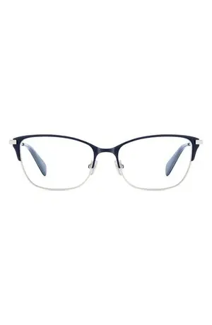 Kate Spade New York Lidia 54mm Rectangular Reading Glasses - Blue