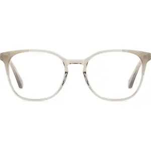 Kate Spade New York Hermione 52mm Square Optical Glasses - Grey