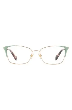 Kate Spade New York Arla 52mm Rectangular Optical Glasses - Sage