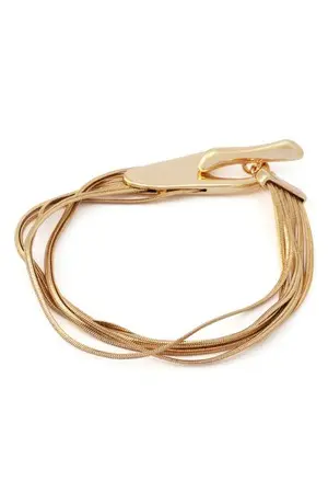 Robert Lee Morris Tone Toggle Bracelet