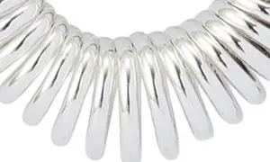 Robert Lee Morris Coiled Drop Earrings - Silver