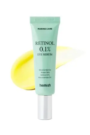 HEIMISH Marine Care Retinol Eye Serum Anti Aging Serum For Firming, Anti Wrinkle - Yellow