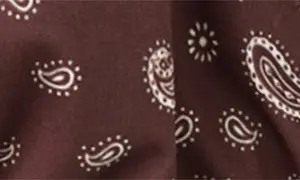 Mango Paisley Triangle Bikini Top