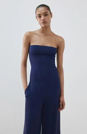 Mango Flowy Straight Leg Pants